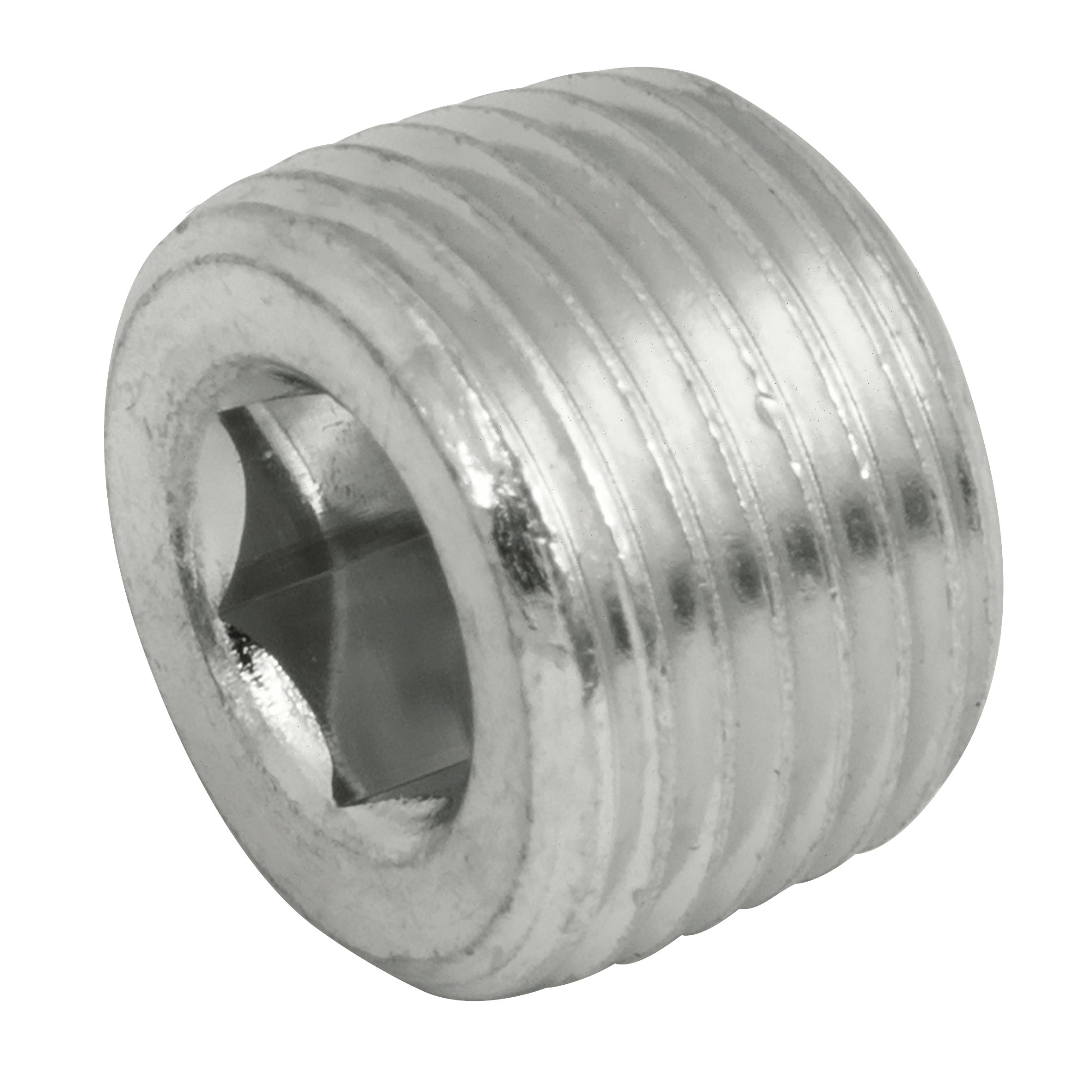 1" NPTF HEX SOCKET STEEL PLUG; 50-5406-HP-16