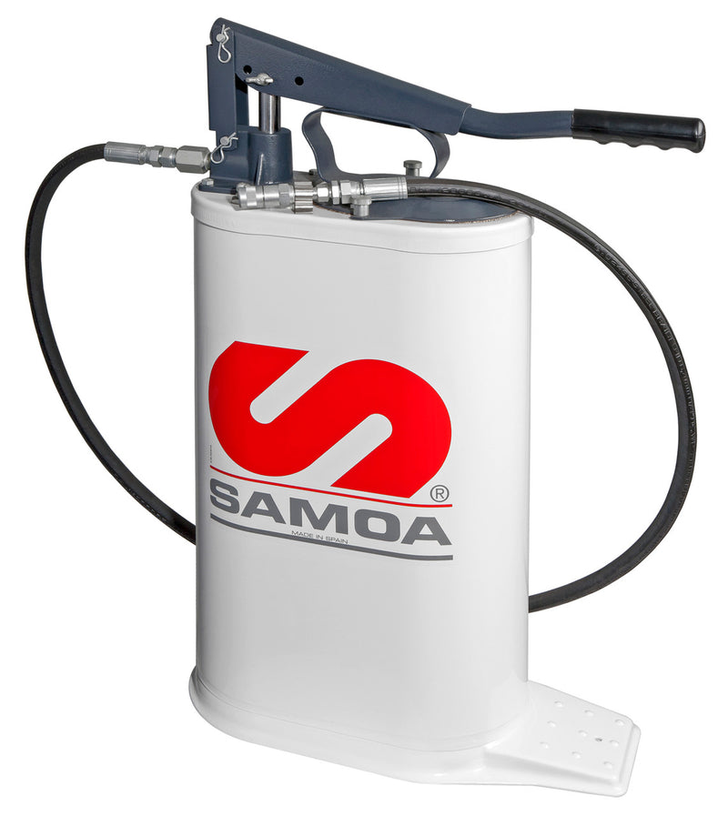 SAMOA 16kg Multi-Pressure Grease Bucket Pump | Roladex UK