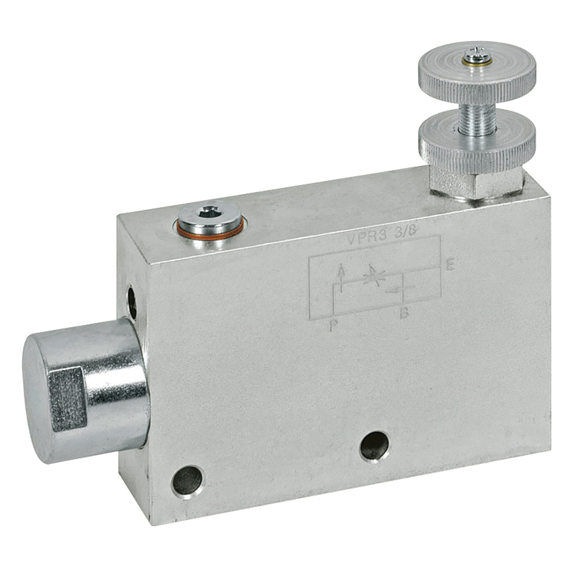 1" BSP Parallel Female Threaded Flow Control Valve; 3FCVP16