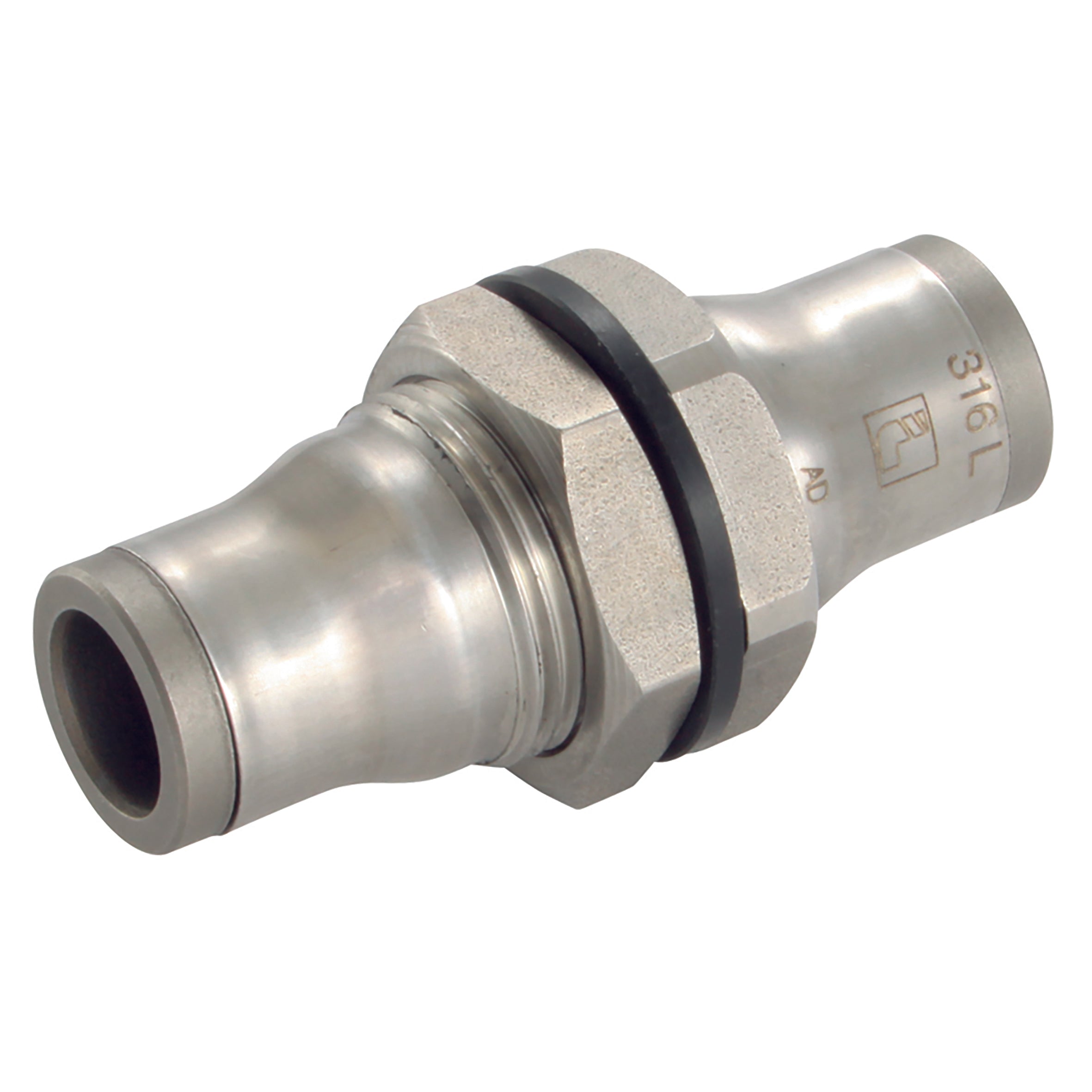 12MM EQUAL BULKHEAD CONNECTOR; LE-3816 12 00 | Parker Legris Pneumatics ...