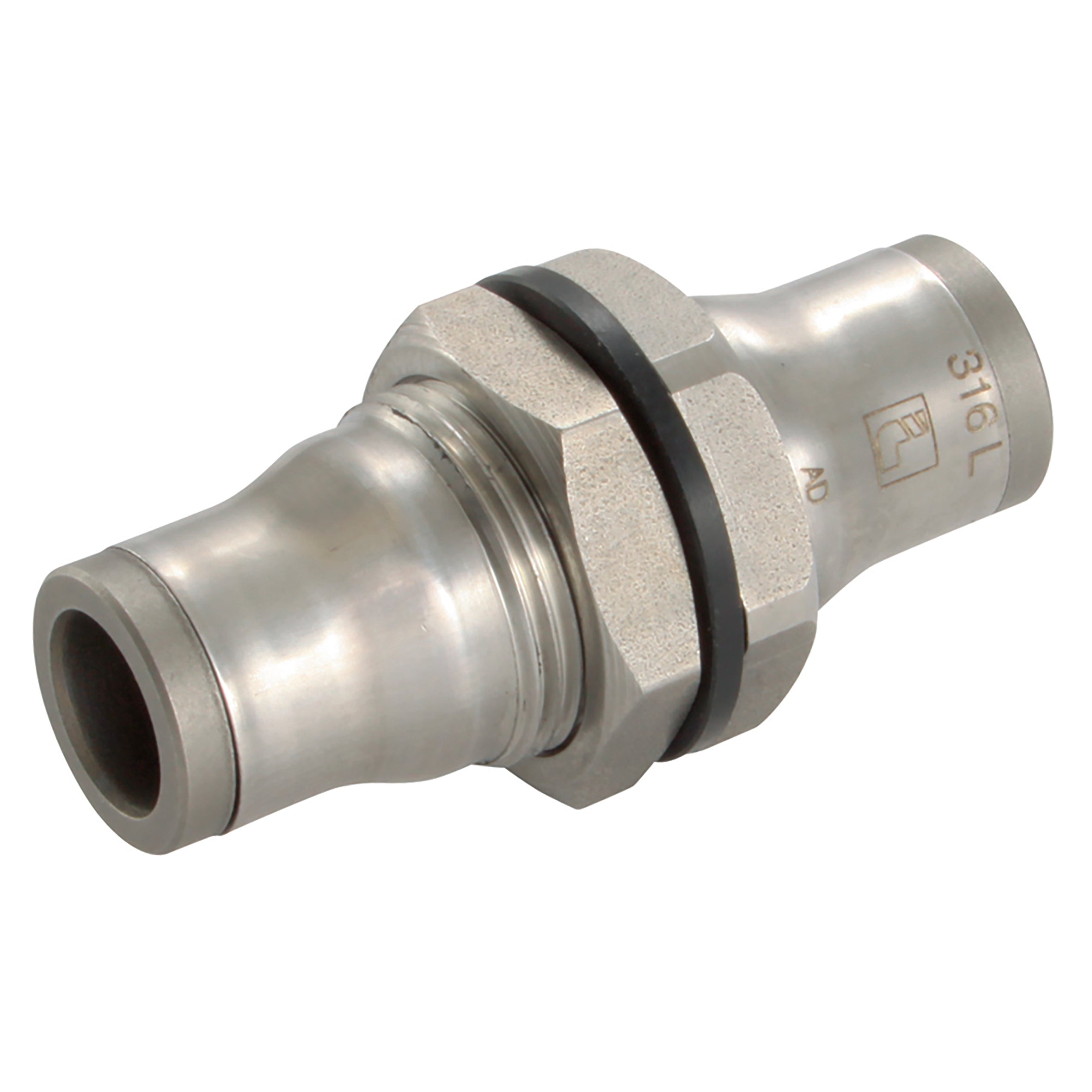 10MM EQUAL BULKHEAD CONNECTOR; LE-3816 10 00