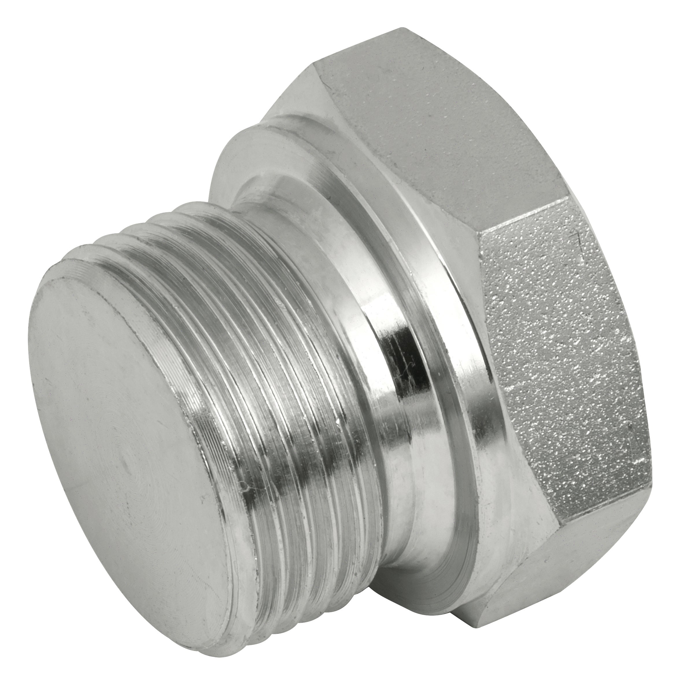 1" BSPP MALE SOLID PLUG STEEL; 60-6031-16